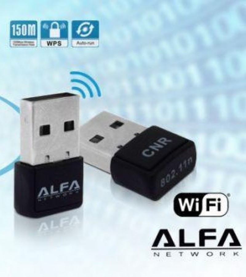 ALFA Wifi Chip - ALFA Wifi Dongle - Alfa Wifi USB adapter mini 150 Mbps ...